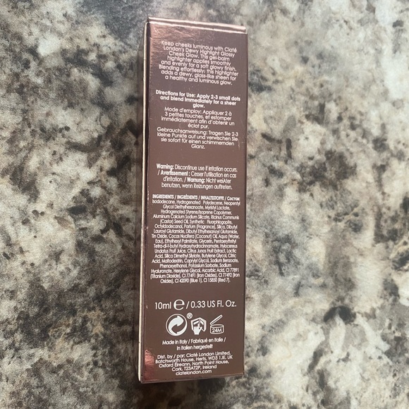 Ciate | Makeup | Crate London Dewy Highlighter Glossy Cheek Glow | Poshmark